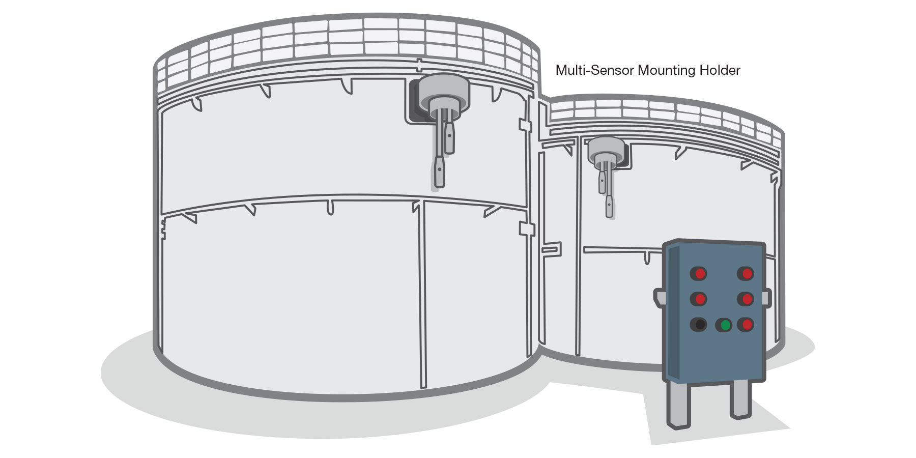 Multi-Sensor Mounting Holder for Storage Tanks | Scully - Overfill ...