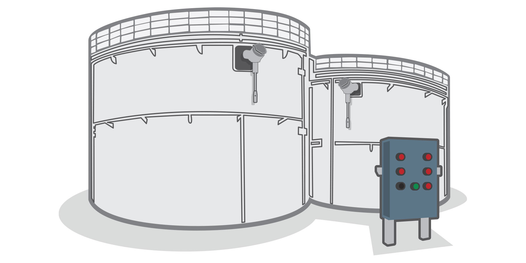 Single Sensor Mounting Holder | Scully - Overfill Prevention & Liquid ...
